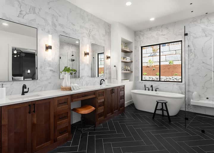 Columbia Bathroom Remodeling Heated Floor Installs